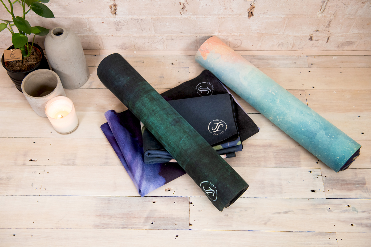 June & Juniper Foldable Travel Yoga Mats